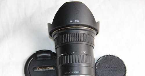 Продаю объектив Tokina SD 11-16 F2.8 AT-X (IF) DX
