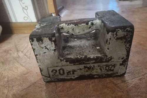 Гиря 20 кг