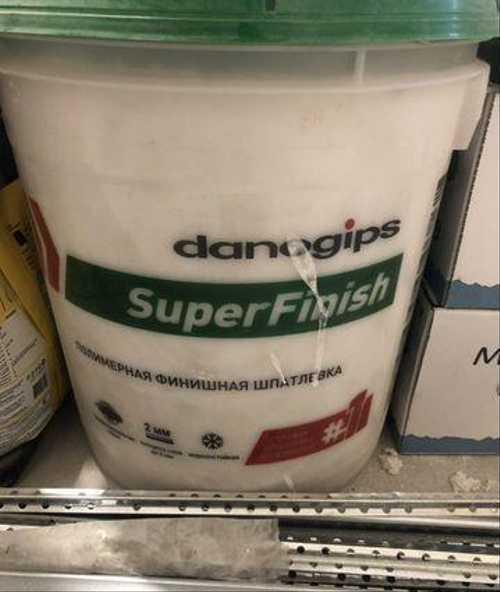 Шпаклевка готовая финишная danogips superfinish