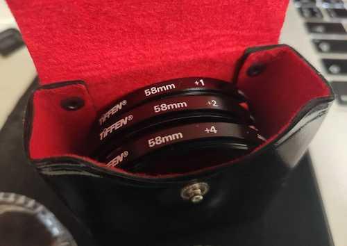 Макро линзы Tiffen 58mm Close-up Lens Set - 58CUS