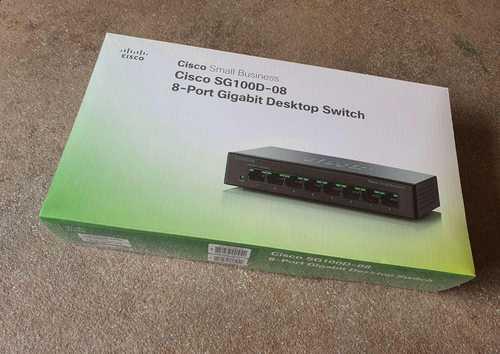 Новый коммутатор Cisco SG100D-08