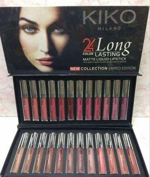 Набор помад kiko milano long 24 color