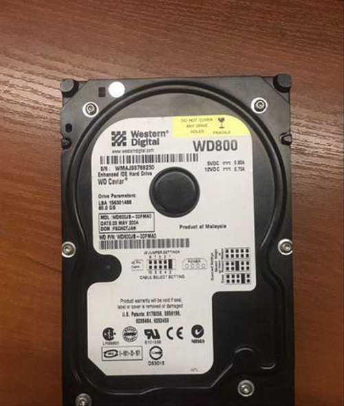 Жёсткие диски 2шт. по 80gb