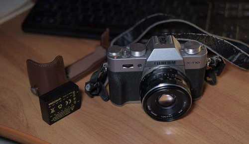 Fujifilm x-t10 с объективом meike 35mm f1.7