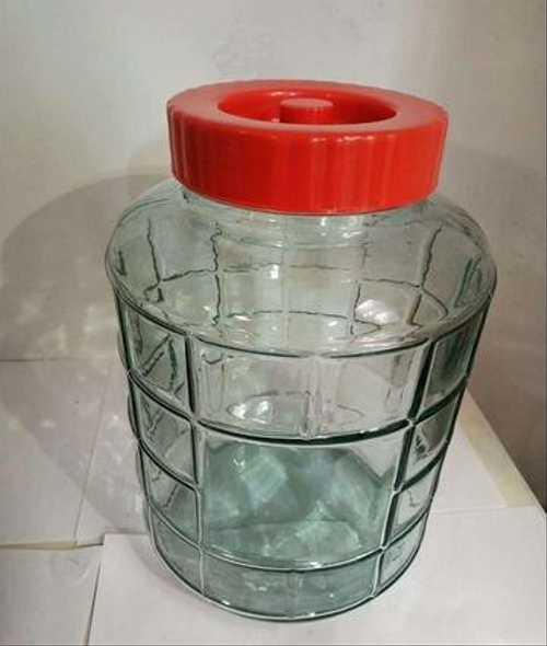 Бутыль (банка) стеклянная 18 литров