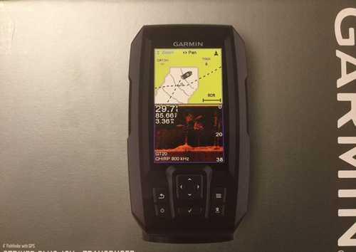 Новый Garmin Striker Plus 4cv(GT20)