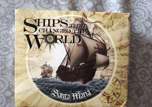 Монета Santa Maria. Ships that change the world. 1