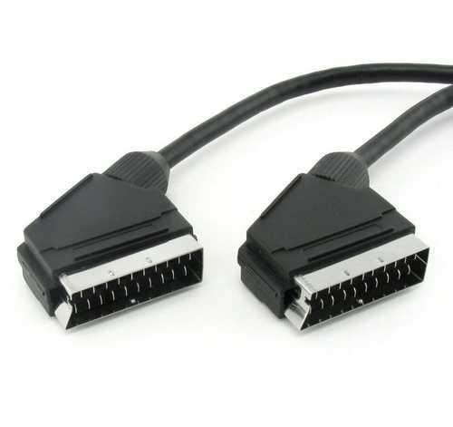 Кабель Scart - Scart скарт- скарт шнур 1,5м новый