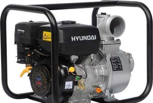 Мотопомпа бензиновая hyundai HY 80 для слабозагряз