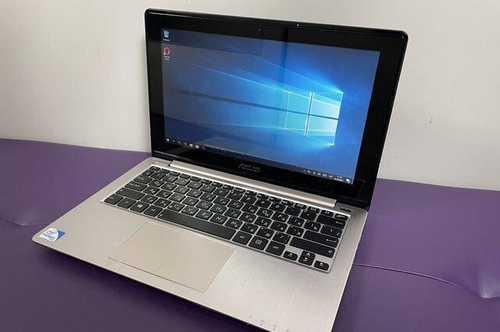 Сенсорный ноутбук Asus S200E