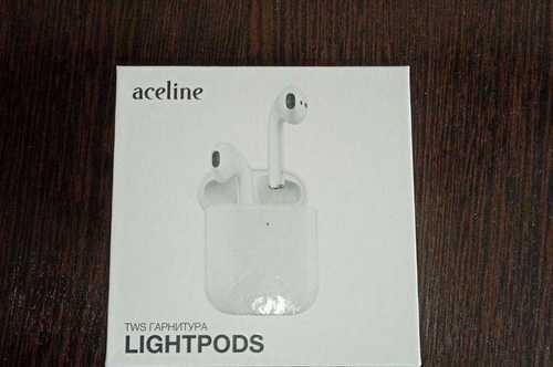 Наушники aceline LightPods V2 TWS гарнитура