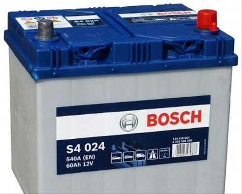 Аккумулятор Bosch S4 024 60e выс