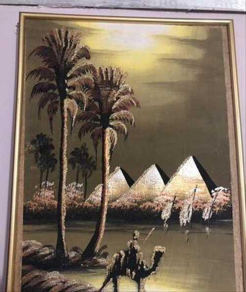 Картина из Египта на папирусе