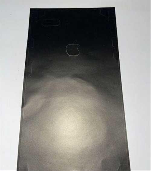 Защитная пленка на корпус iPhone 7Plus (Черная)