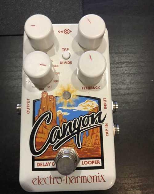 Delay Looper Shimmer electro-harmonic canyon дилэй