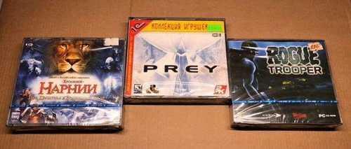Запечатанные PC игры. prey/Rogue Trooper/Хроники Н