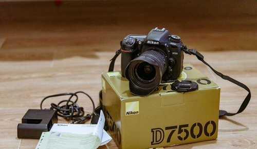 Nikon d7500 + AF-P DX nikkor 18-55mm f/3.5-5.6G VR