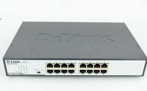 Гигабитный коммутатор dlink dgs 1016d