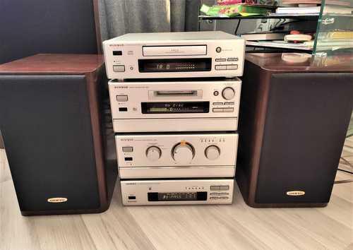 Комплект Onkyo A-922М. C-722M, MD-122MX, D202AX +