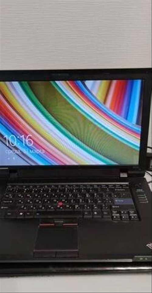 Ноутбук lenovo SL510