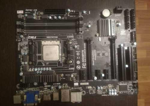 Gigabyte ga-f2a85x-d3h + AMD Athlon X4 FM2