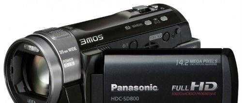 3MOS Видеокамера Panasonic HDC-SD800 c оптич стаб