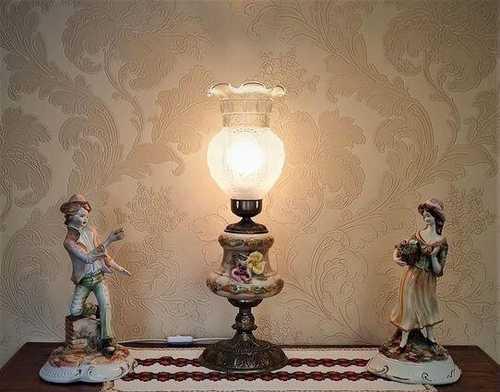 Лампа настольная, каминная, Голландия