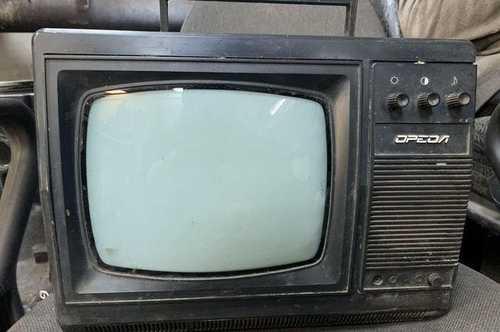 Винтажный телевизор Ореол