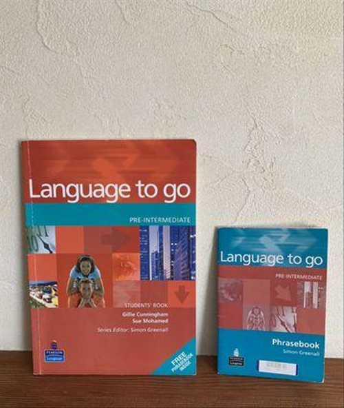 Усебник английского языка Language to go pre inter