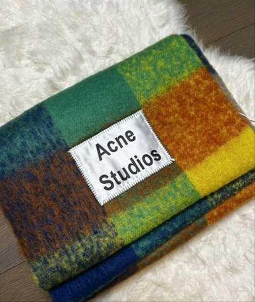 Acne studios шарф разноцветный новый