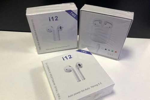 Беспроводные наушники airpods i12