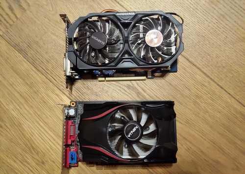 Видеокарты GTX660 и GTX750Ti