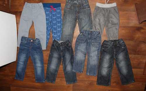 Джинсы, брюки, шорты, комбинезон для мальчика 3-4