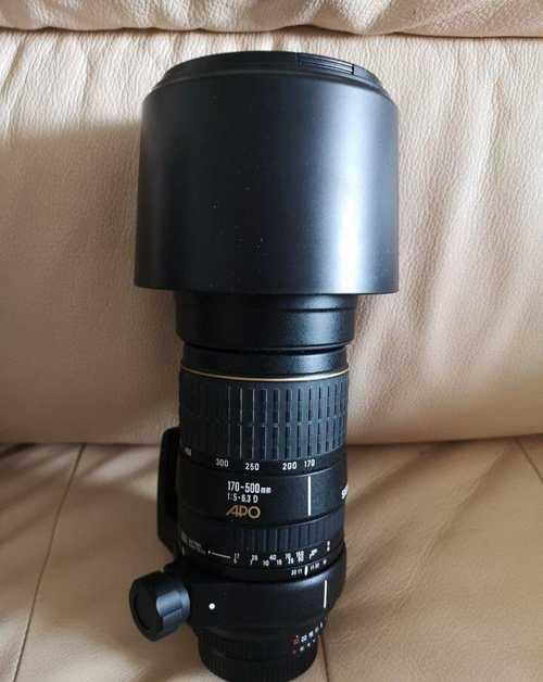 Sigma AF 170-500 f5-6.3 APO DG Nikon