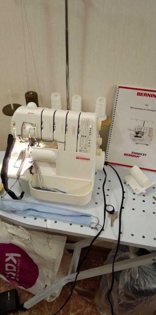 Швейная машина оверлок bernina 2500dcet