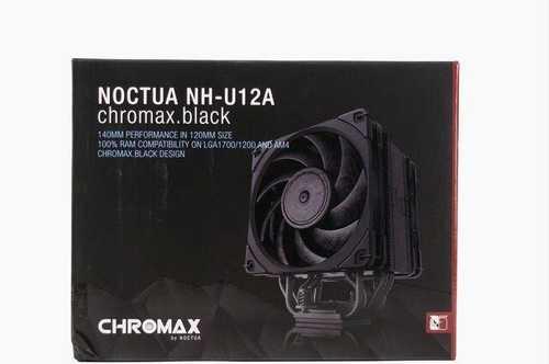 Noctua NH-U12A chromax.black + накладки