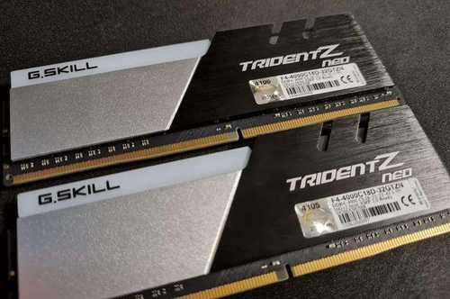 GSkill 32Gb 4000c18 Trident Z Neo DDR4