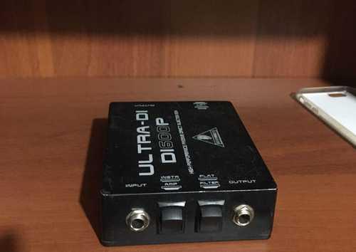 Директ-бокс behringer di600p