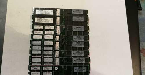 Серверная память DDR2 400 PC2-3200 ECC CL3