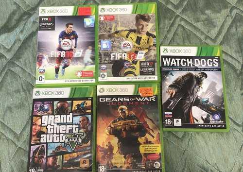 Fifa 16, fifa 17, GTA 5, Gears Of War,Watch Dogs