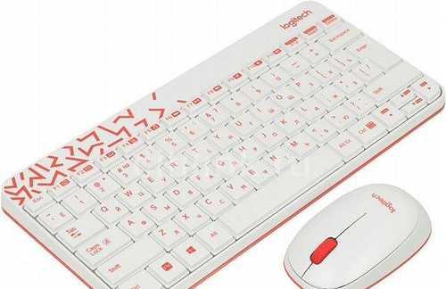 Комплект (клавиатура+мышь) logitech MK240 бу