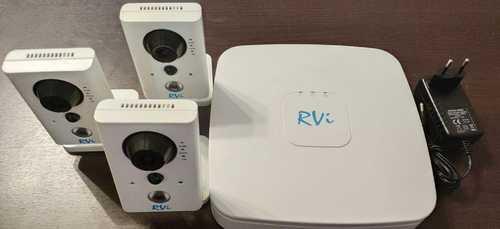 Видеорегистратор RVi-IPN4/1, видеокамеры IPC11SW