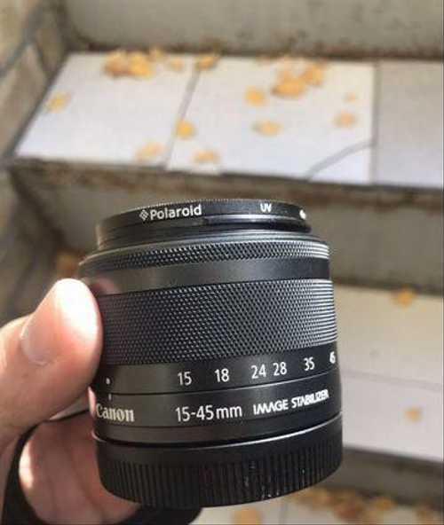Canon EF-M 15-45mm f/3.5-6.3 IS STM (черный)