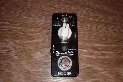 Thunderball bass mooer (fuzz, distortion)