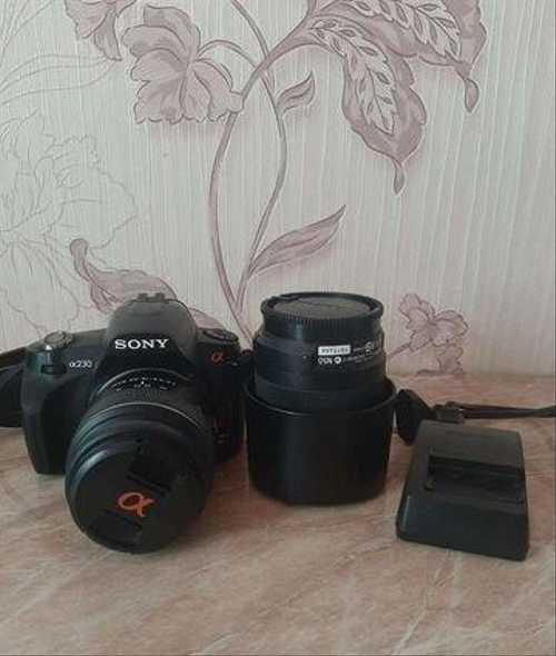 Зеркальный фотоаппарат sony dslr-А230