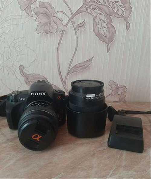 Зеркальный фотоаппарат sony dslr-А230