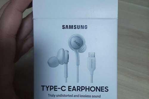 Гарнитура samsung type-c earphones