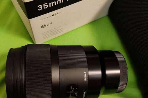 Sigma AF 35mm f/1.4 DG HSM Art Sony E