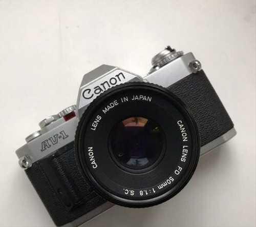 Canon av. Canon av-1.