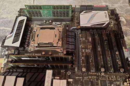 Asus x99-deluxe e5-2698v4 128gb 2400 samsung